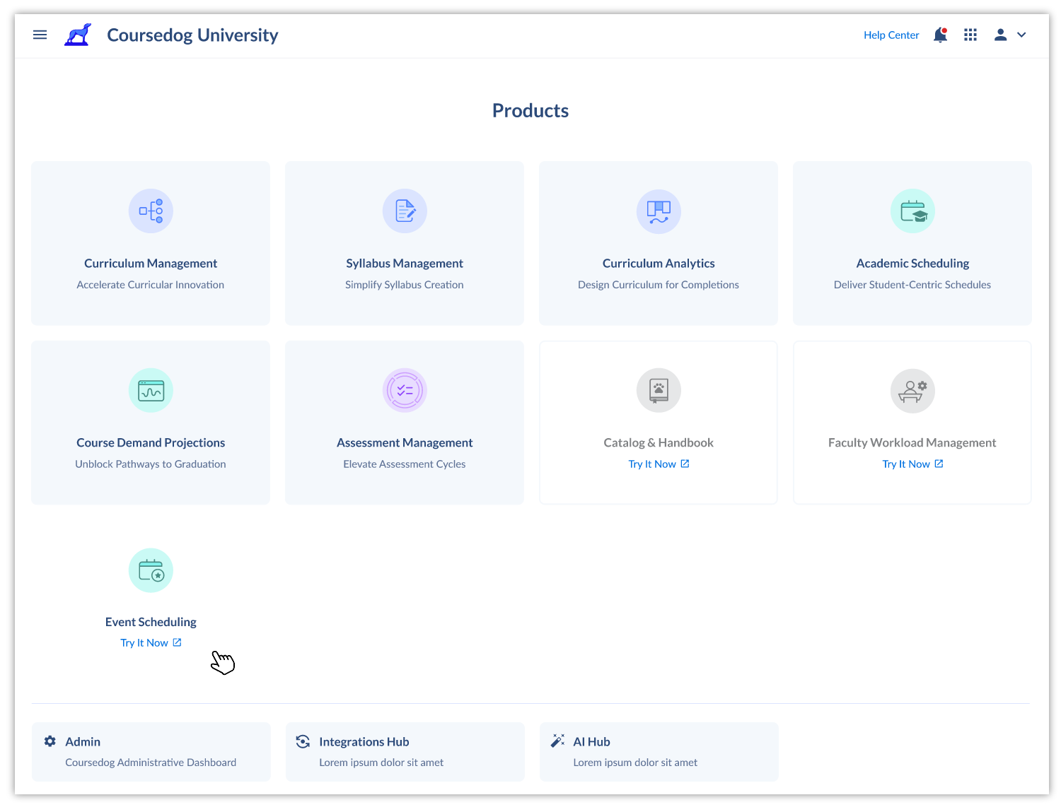 Logging Into Coursedog